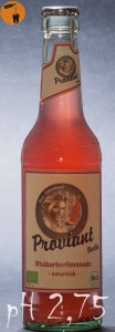 Rhabarberlimonade von Proviant Was ist dein pH Wert?